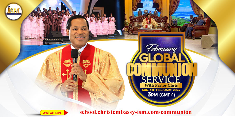 The Global Communion Service With Pastor Chris